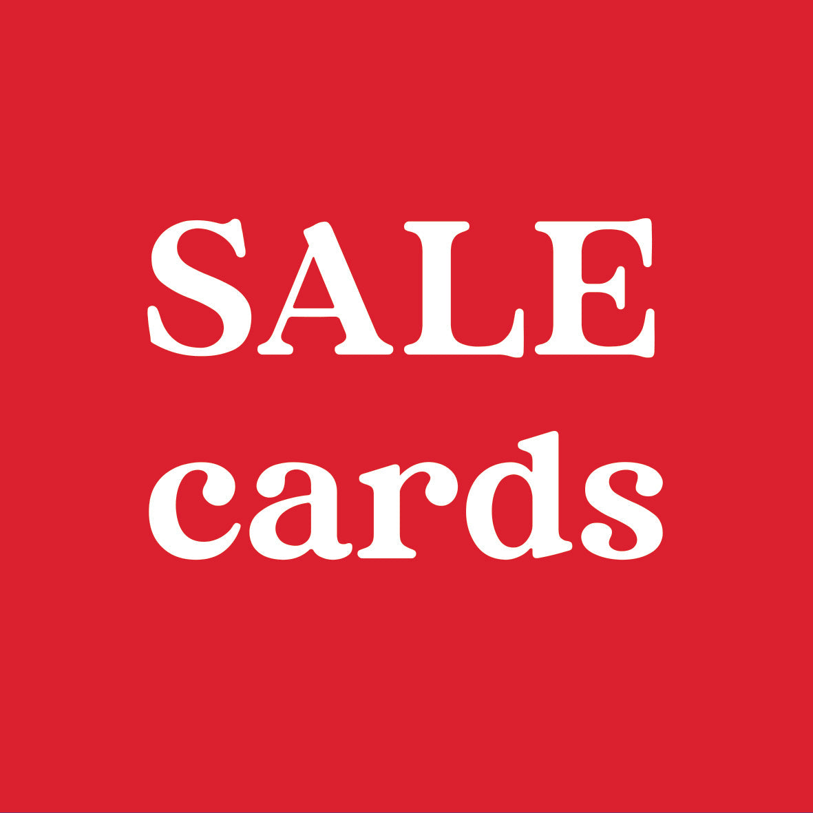 SALE Cards