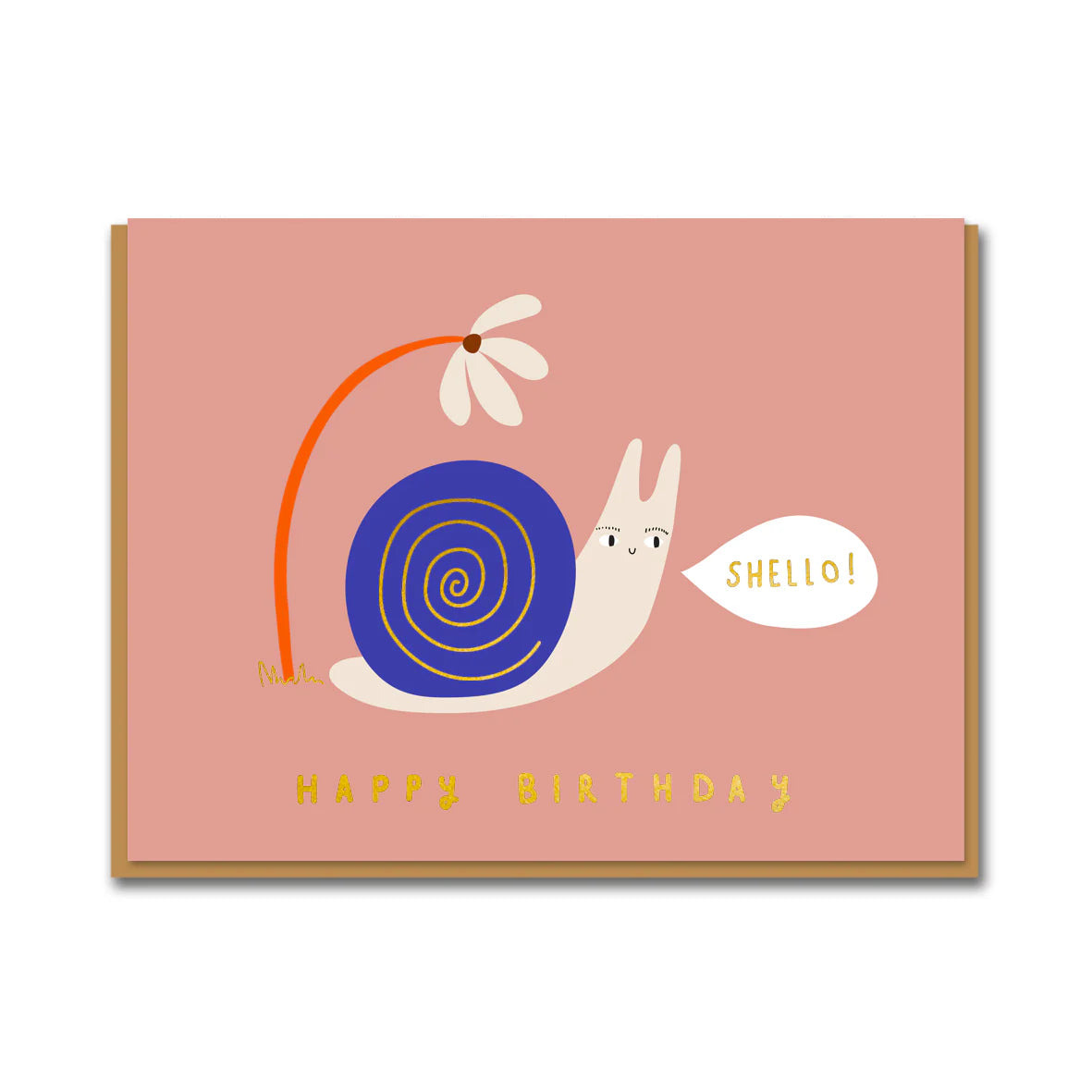 Snail Birthday Card By 1973 | Curiouser