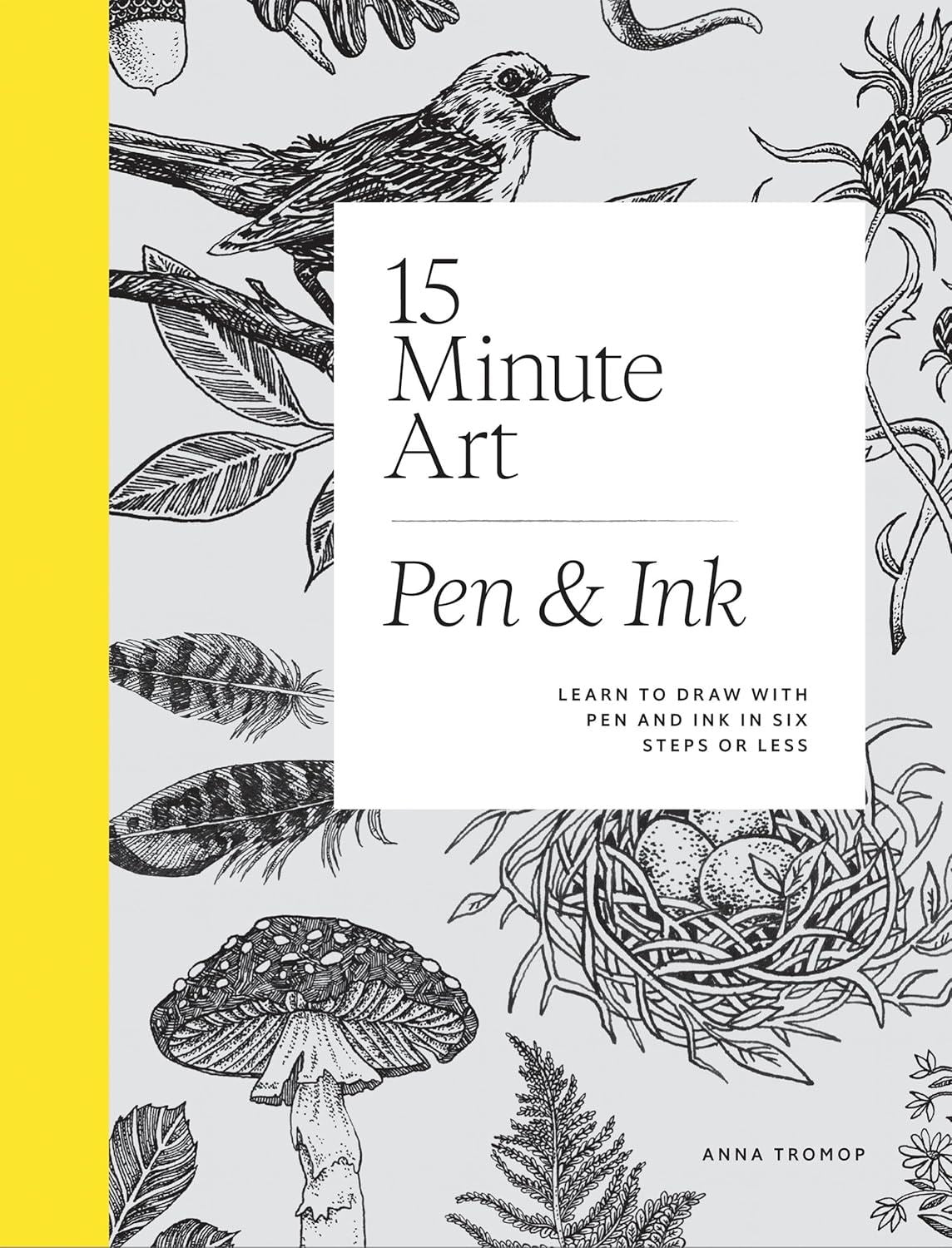 15 Minute Art: Pen & Ink By Anna Tromop | Curiouser