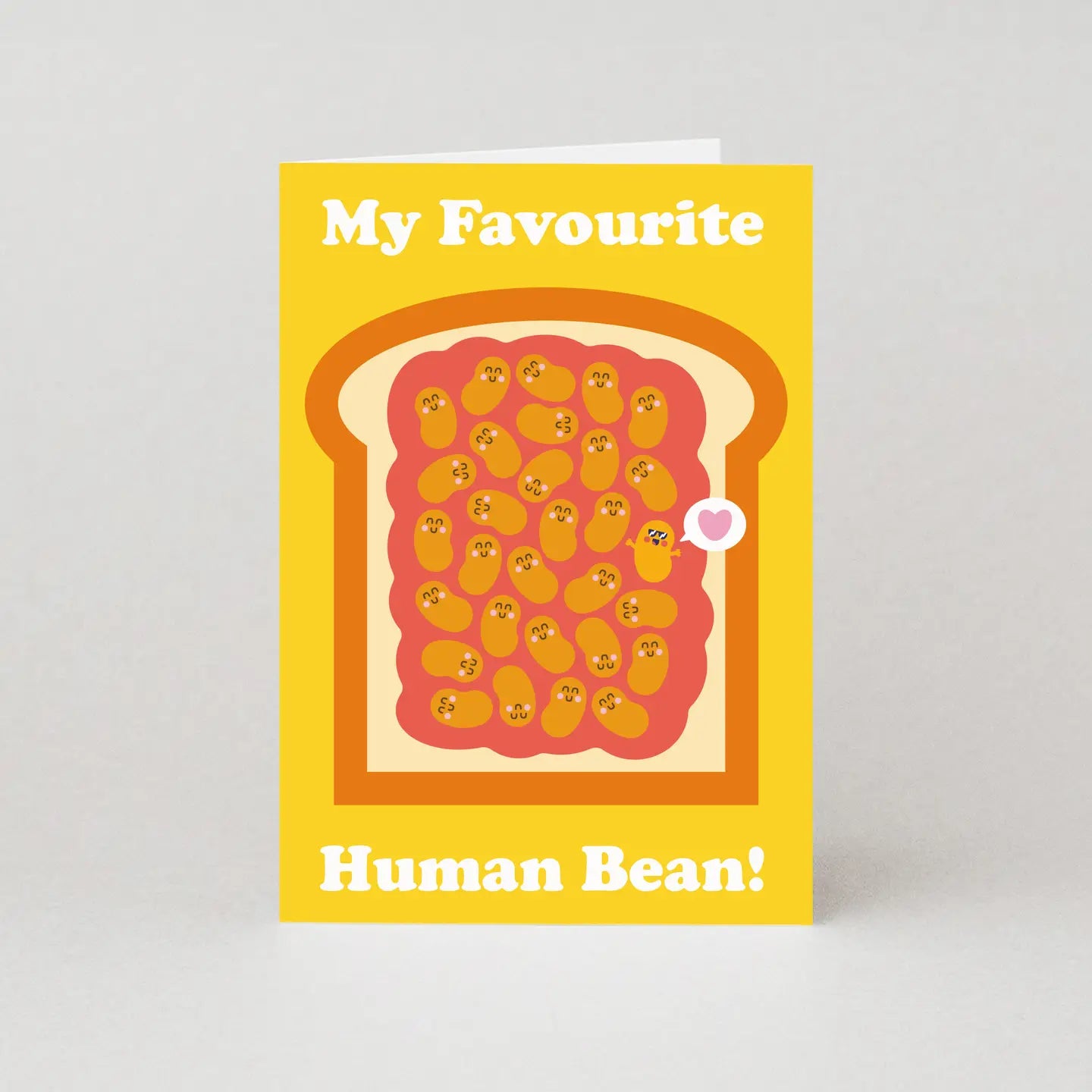 Favourite Human Bean Card by Studio Boketto | Curiouser