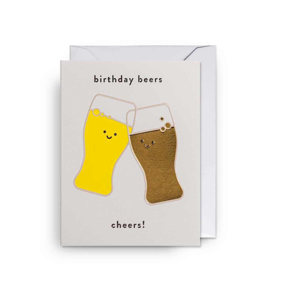 Beers Birthday Mini Card By Lagon Design | Curiouser