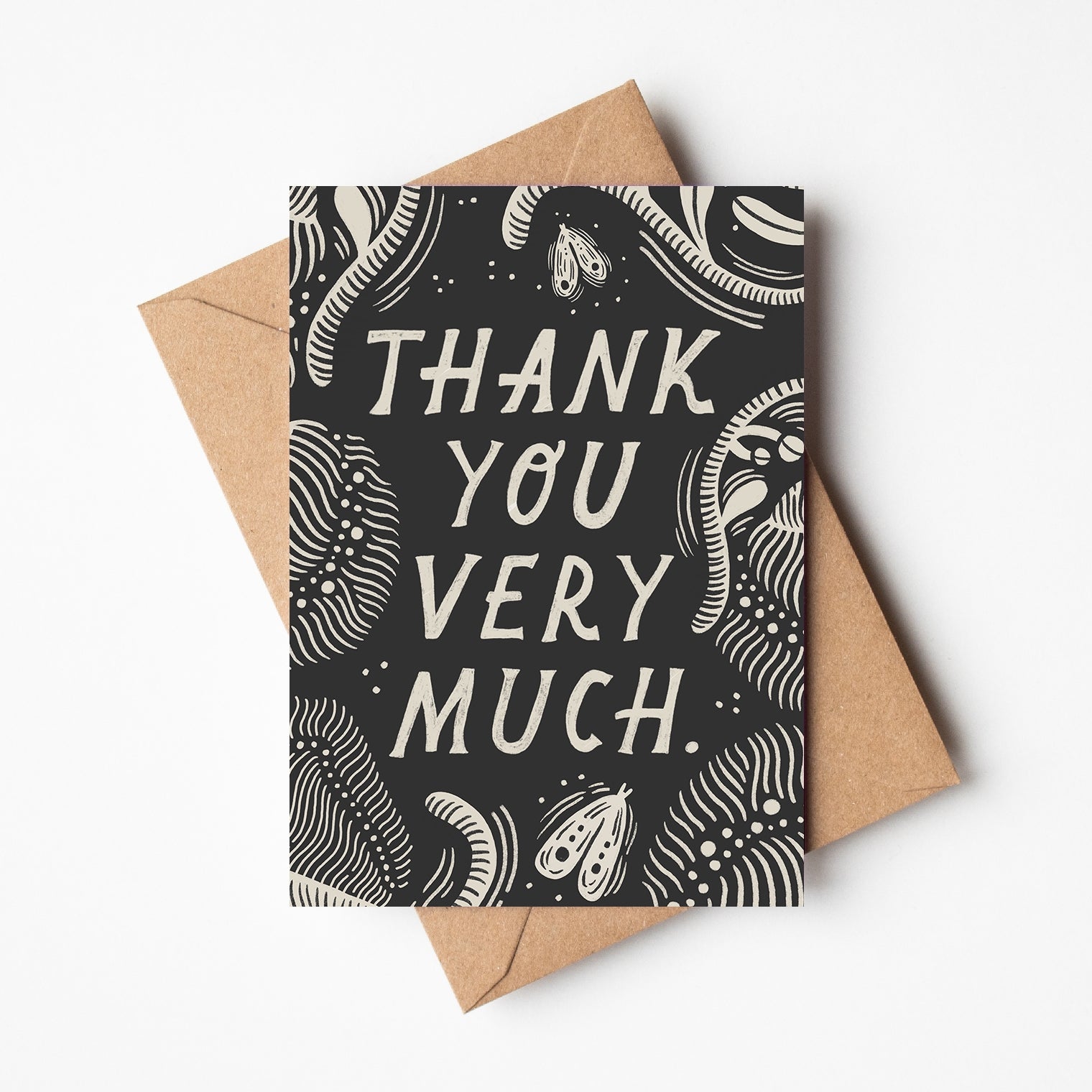 Thank You Very Much Card by Lauren Marina | Curiouser