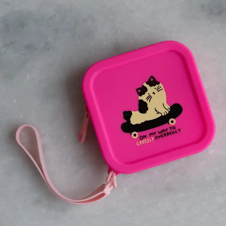 Overreact - Zipper Coin Pouch By Stay Home Club | Curiouser