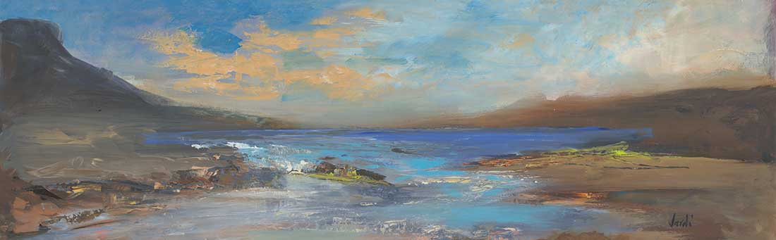 Big Sky, Loch Gilp Art Print By Arie Vardi | Curiouser