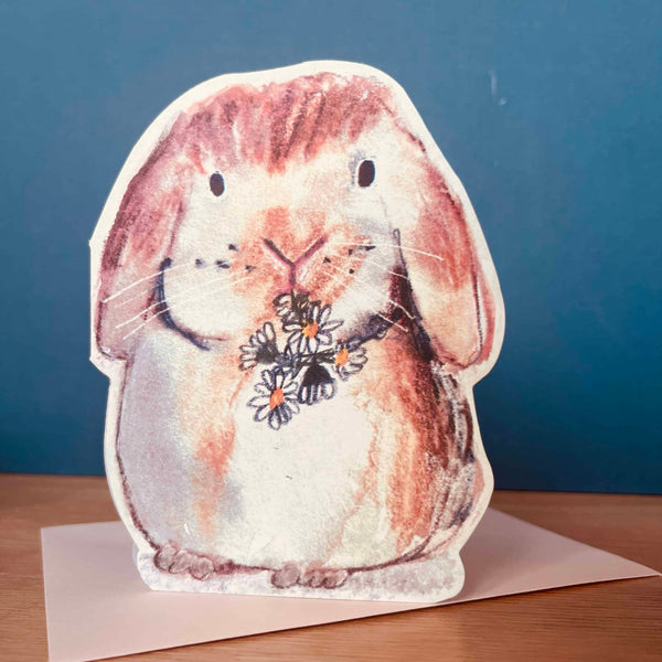 Bunny Card By Laura Skilbeck | Curiouser