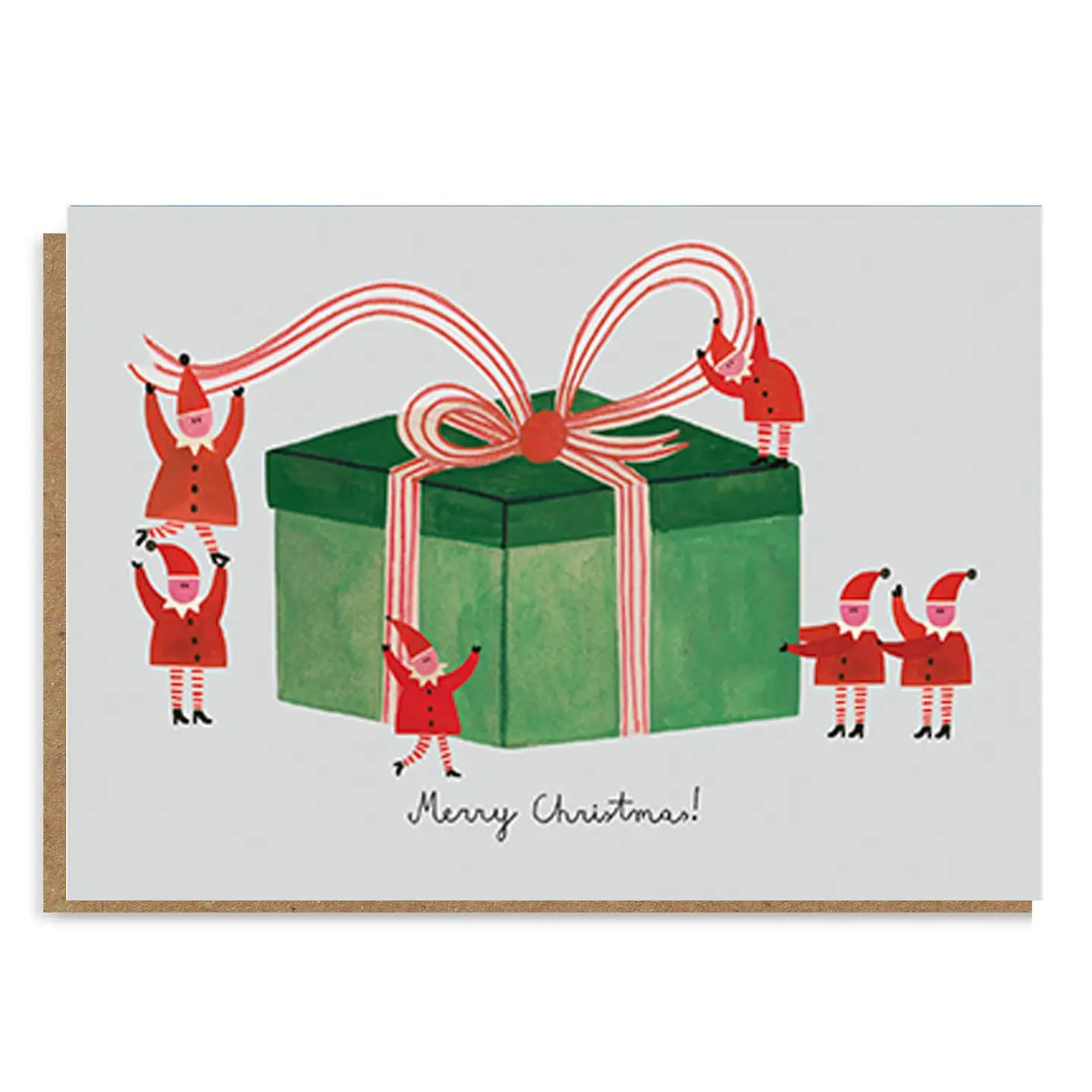 Little Helpers III Christmas Card By Daria Solak | Curiouser