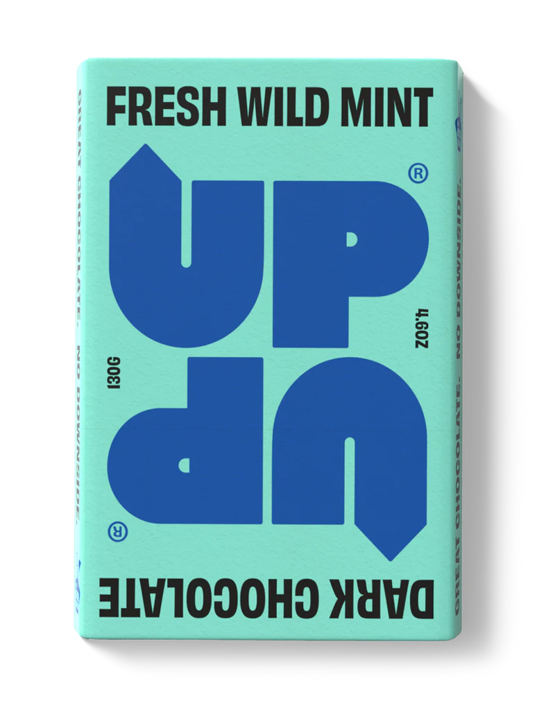 Fresh Wild Mint Dark Chocolate by Up Up | Curiouser