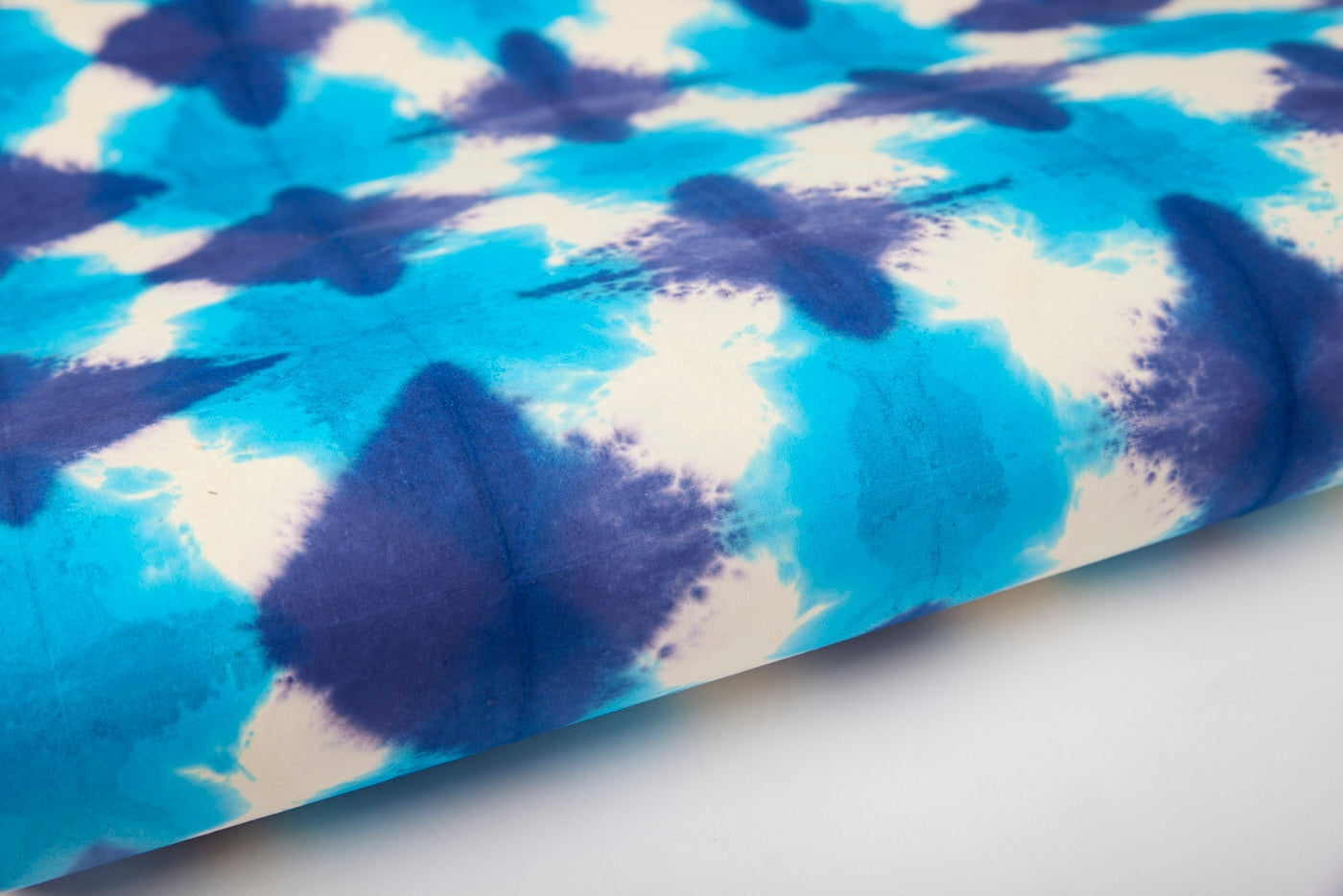 Blue Handmade Tie Dyed Paper by Paper Mirchi | Curiouser