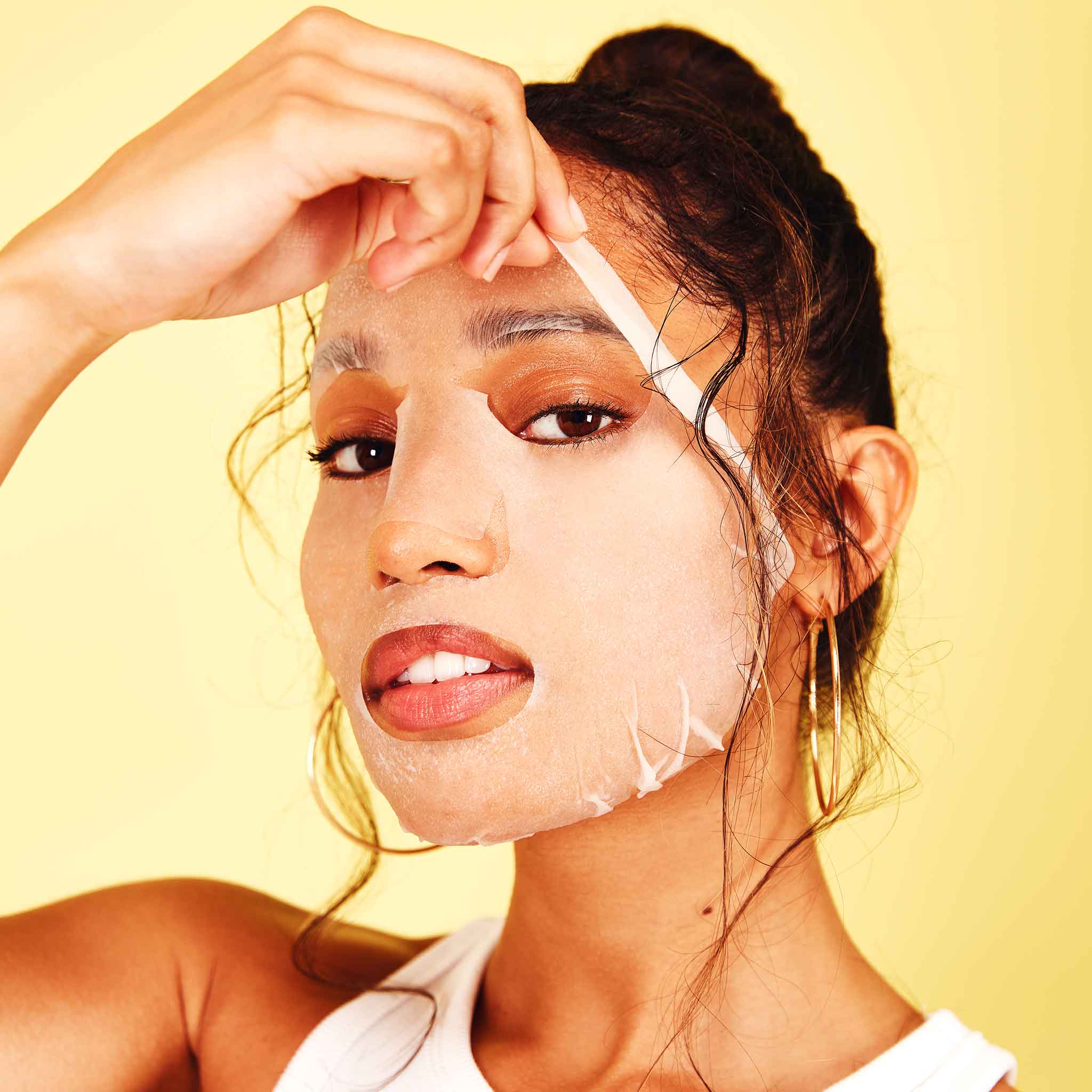 Nourish Flower Nectar Biodegradable Face Sheet Mask by Vitamasques UK ...