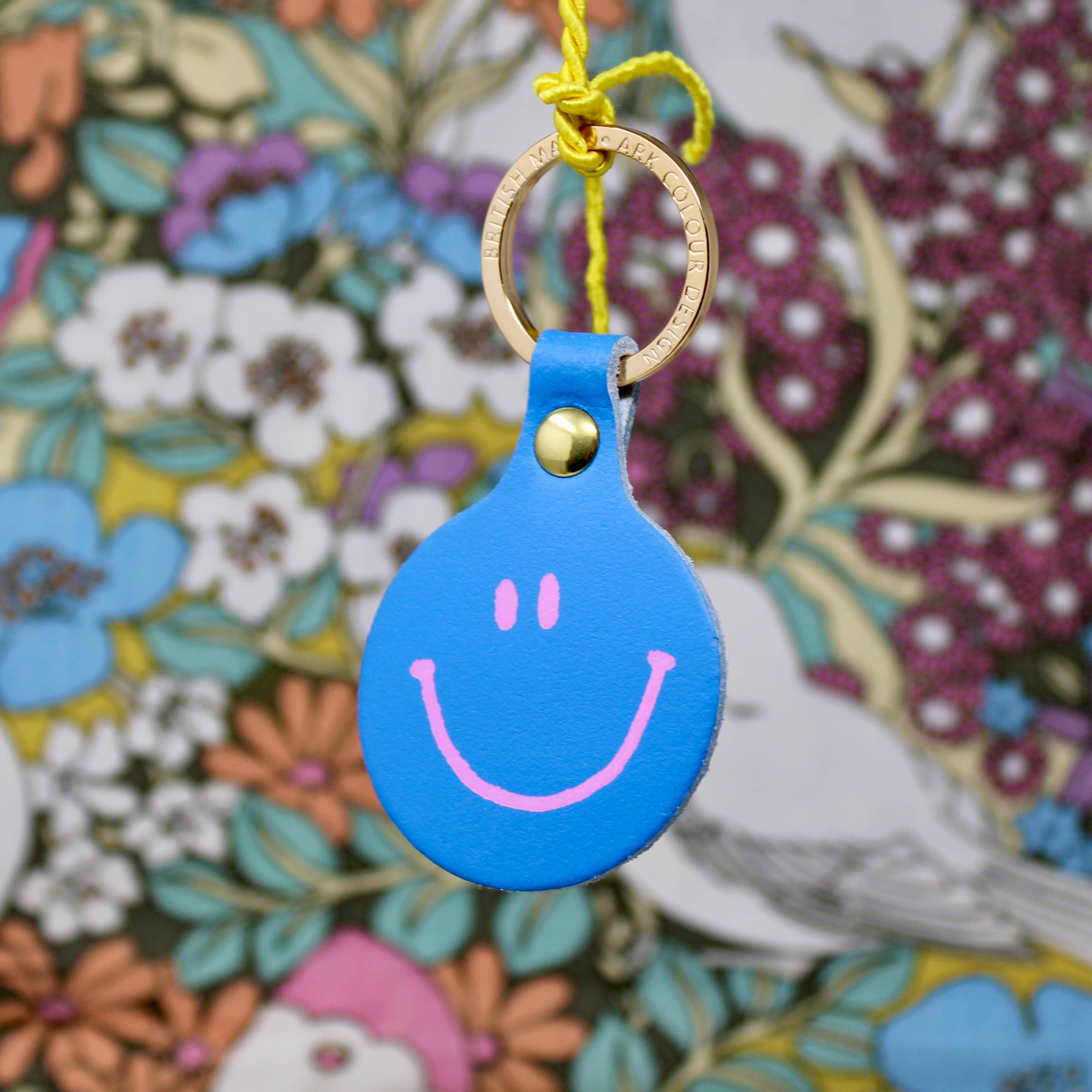 Feeling Lush Smilie Face Key Fob by Ark Colour Design | Curiouser