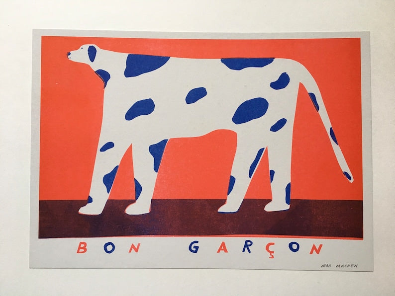 Bon Garcon Art Print by Max Machen | Curiouser & Curiouser