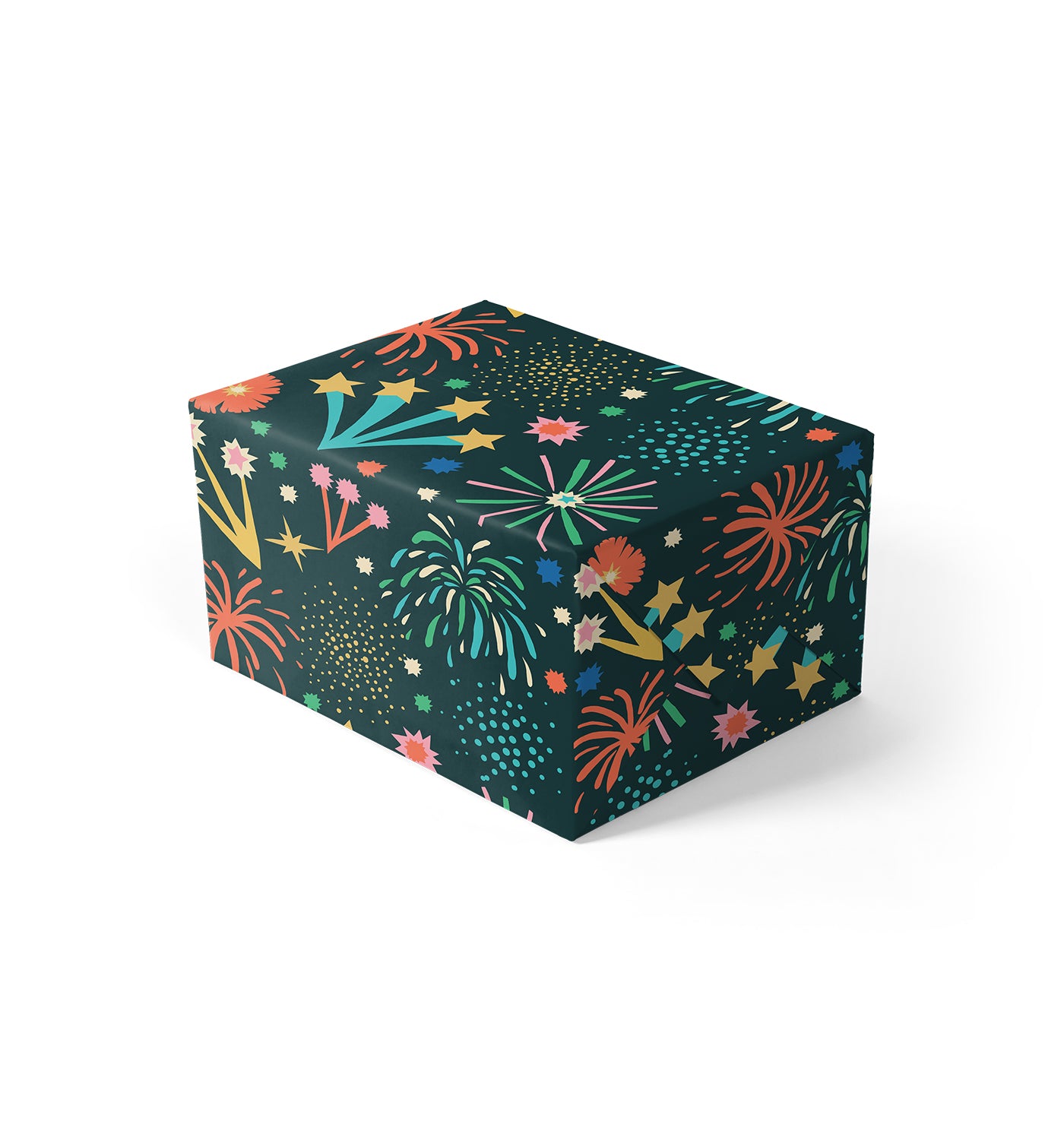 Abstract Fireworks Wrap (2232) by Lagom Design | Curiouser & Curiouser