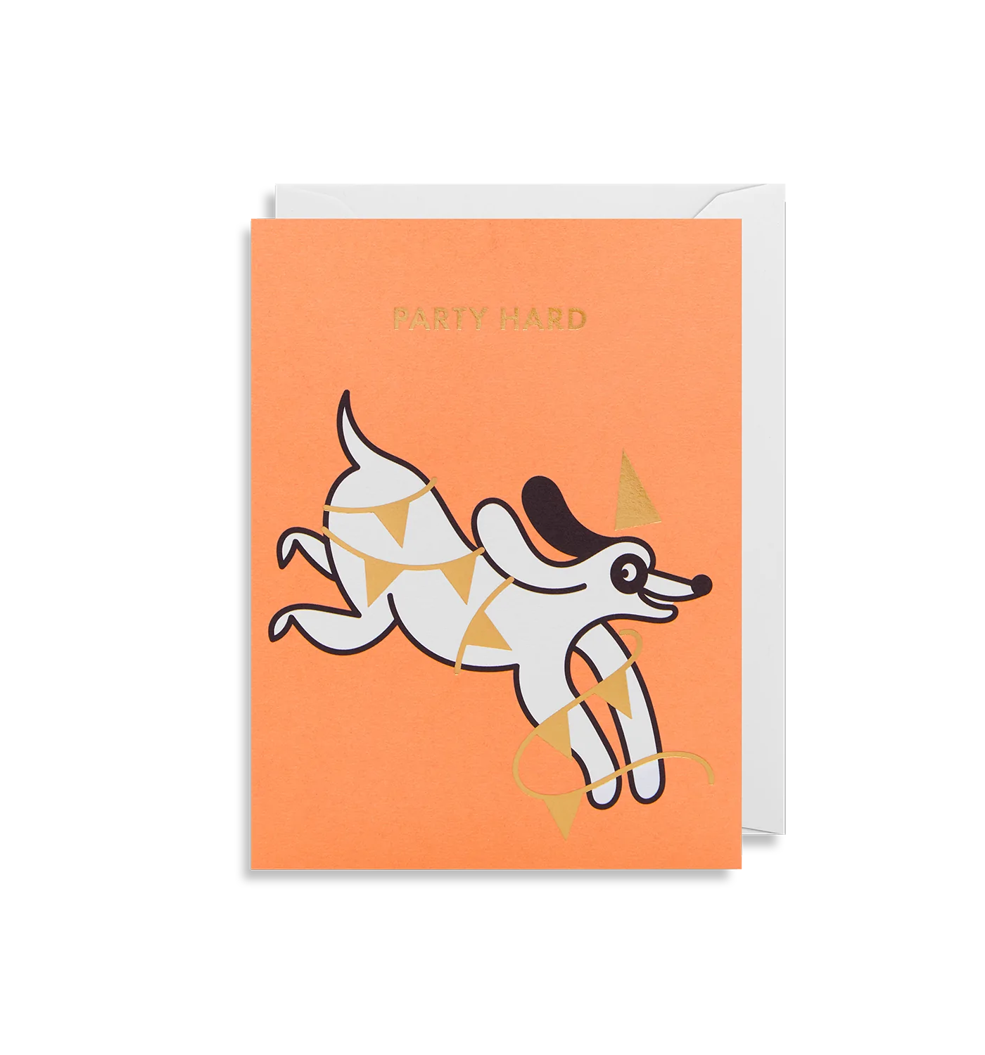 Party Hard Mini Card by Lagom Design | Curiouser